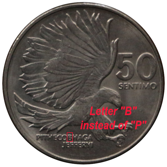 Error Coins (Flora & Fauna Series) - Phil-Philately