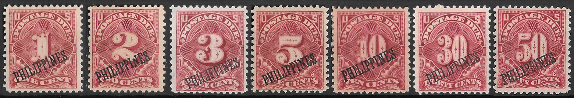 Philippine Postage Due Stamps - Phil-Philately
