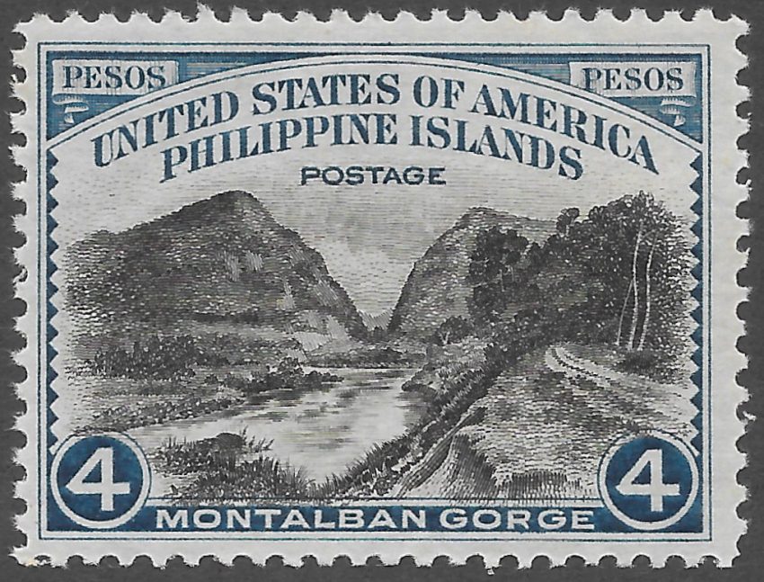 1940 Montalban Gorge Stamp - Phil-Philately