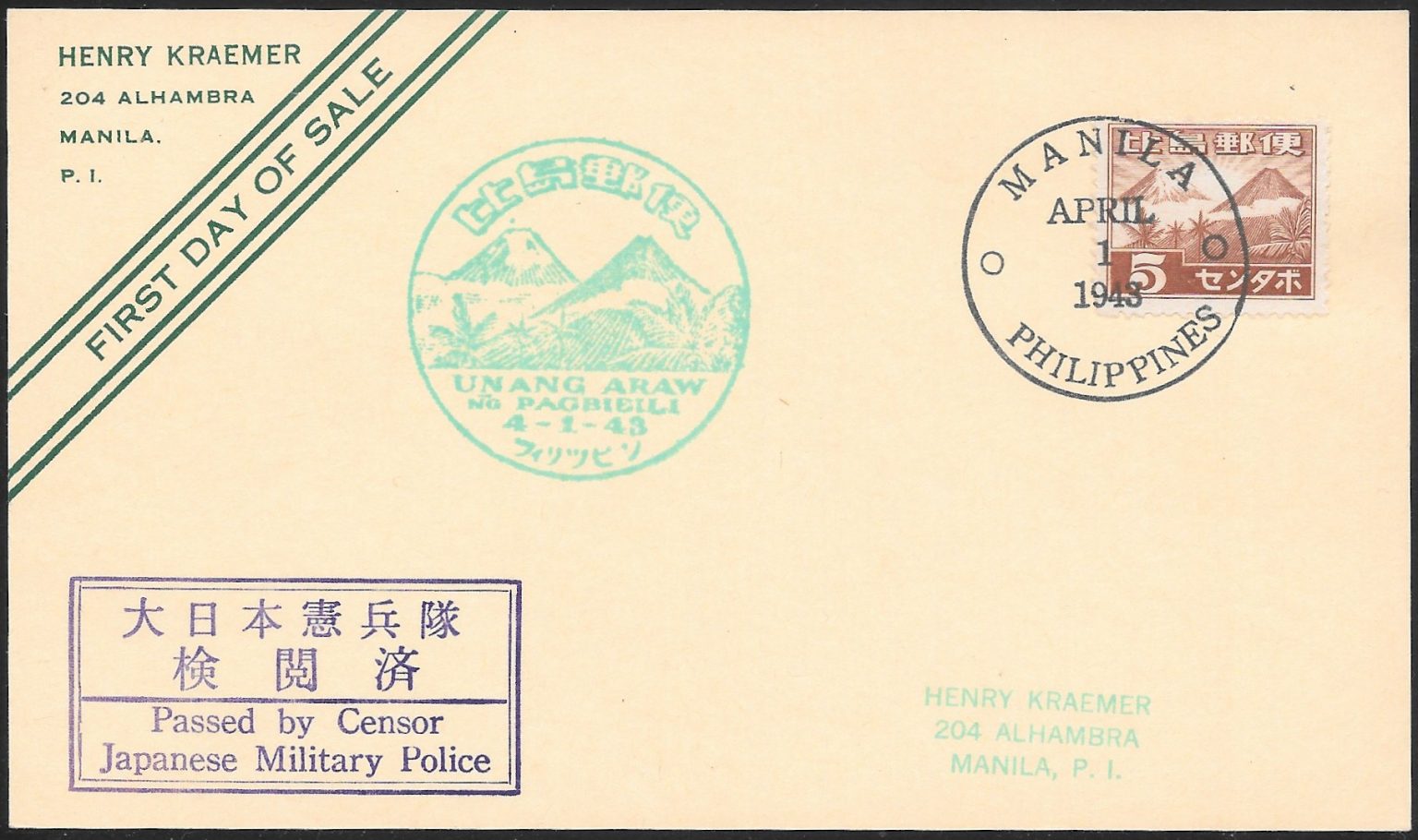 Henry Kraemer Fake Postcards - Phil-Philately